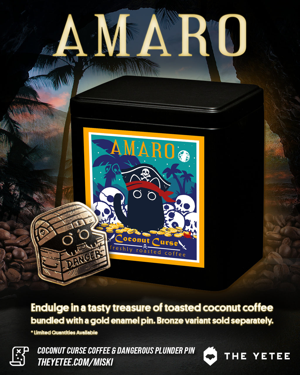 Secure Yourself Some Caffeinated Treasure | The Yetee
