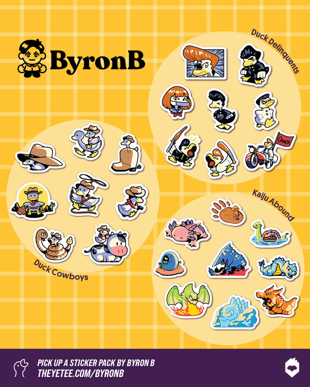 Are You A Sticker Fiend? | The Yetee