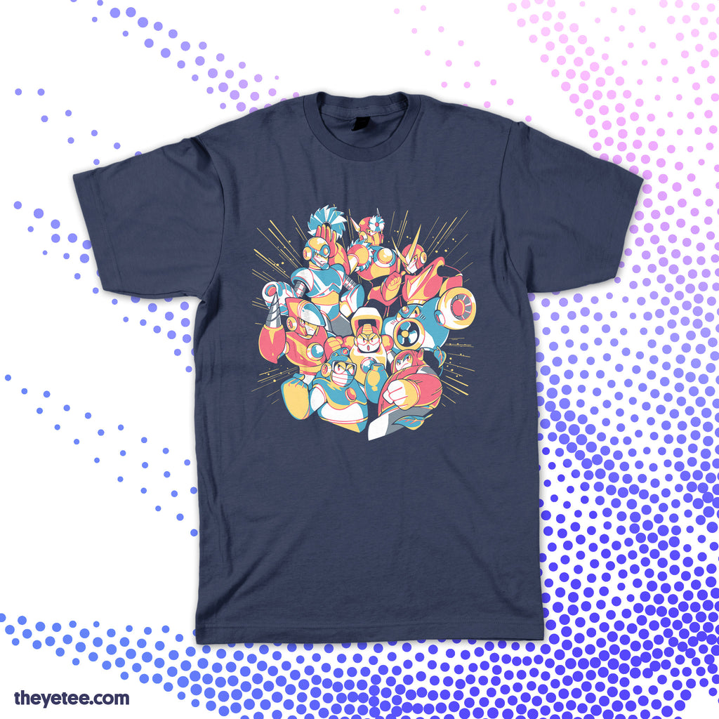 Robot Masters Redux | The Yetee