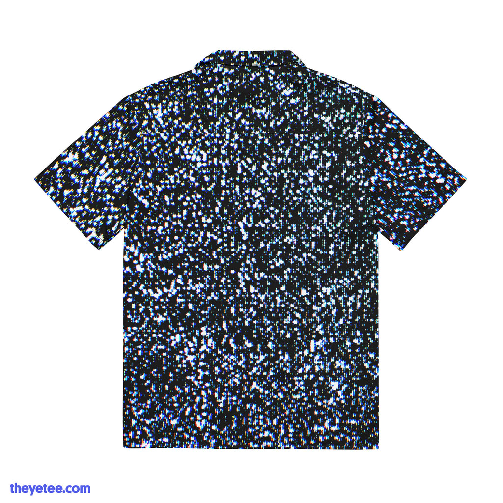 Crt Fuzz Button Up Shirt The Yetee