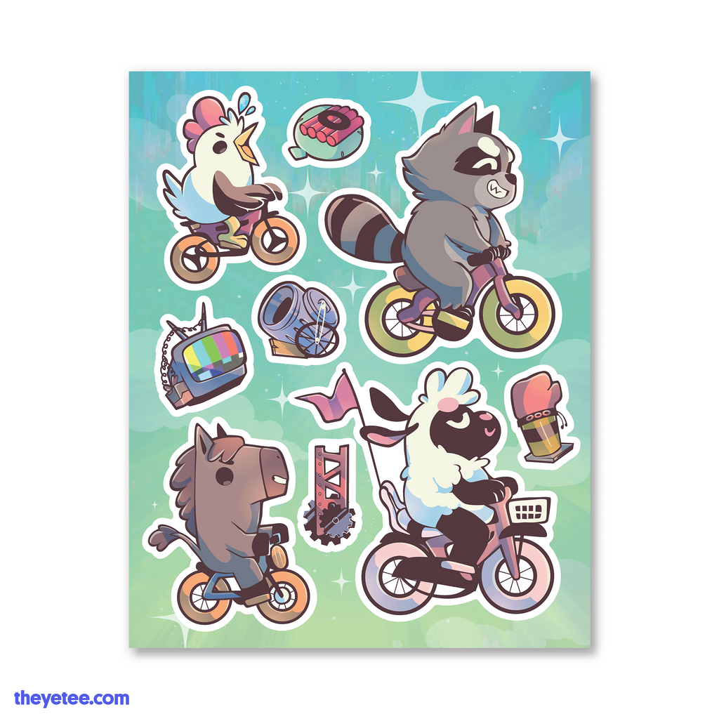 Bike Decals | The Yetee