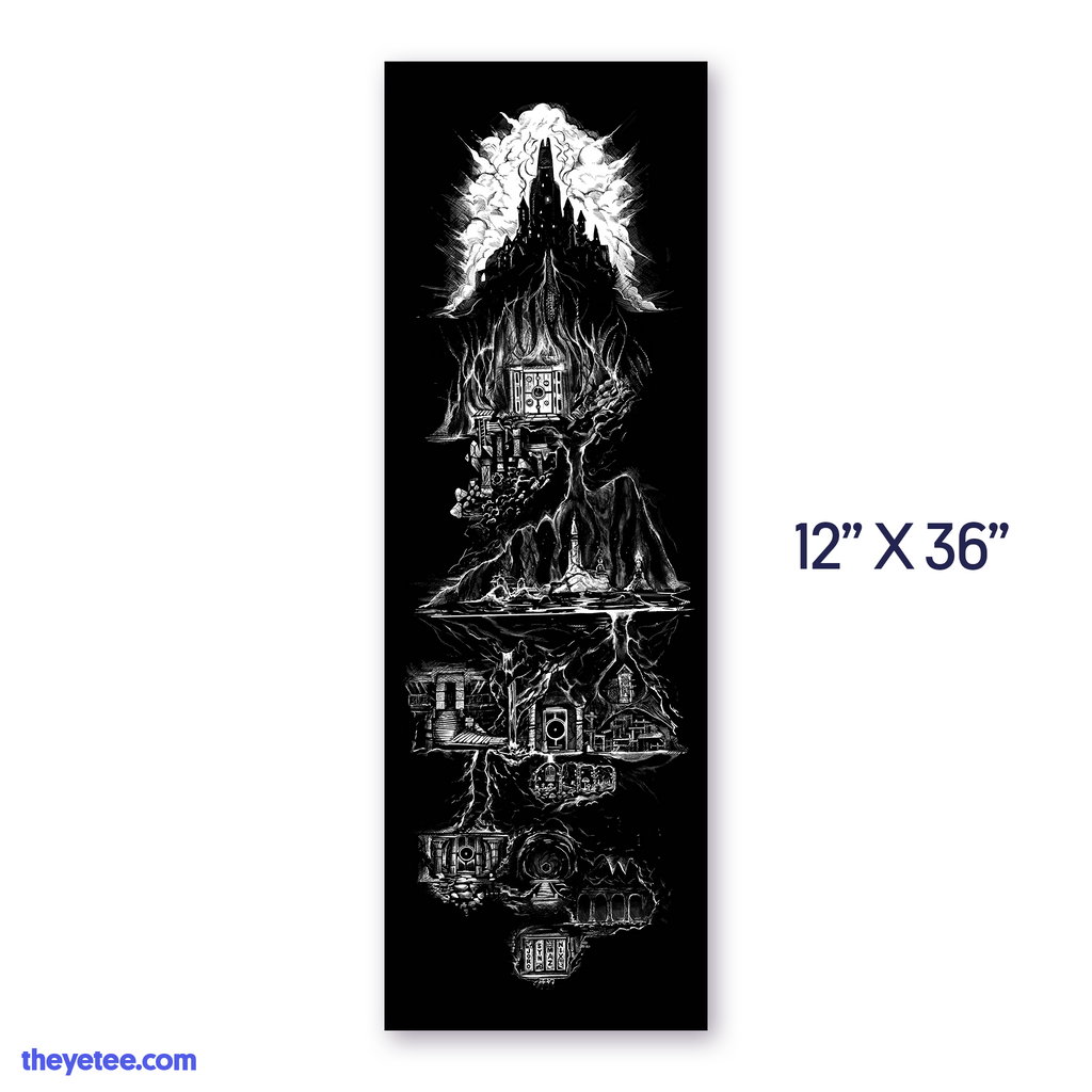 Cryptmaster Map Poster | The Yetee