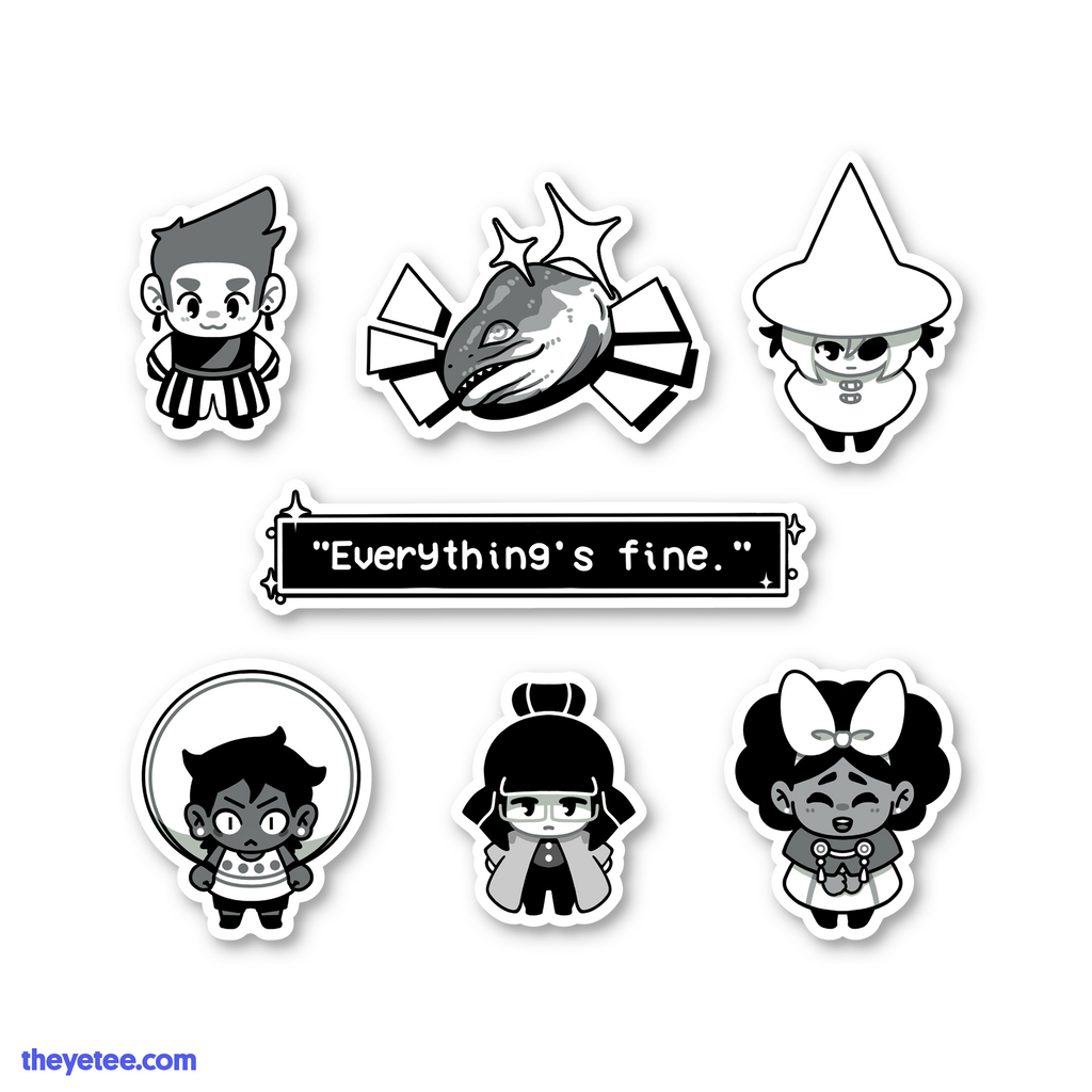 In Stars and Time Sticker Pack | The Yetee