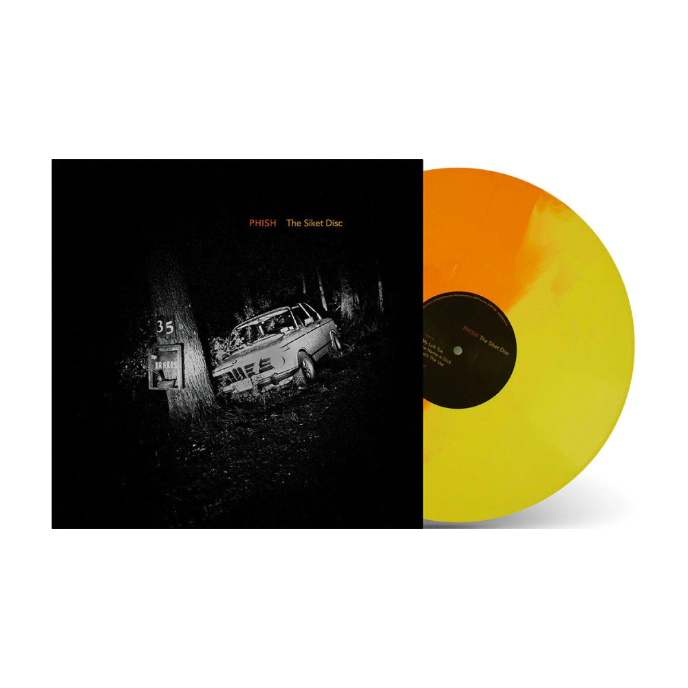 The Siket Disc (Yellow / Orange Split "Albert" Vinyl) | The Yetee