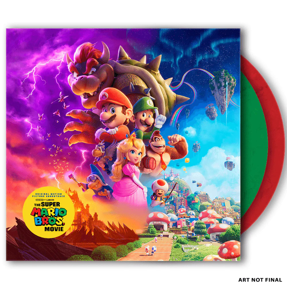 The Super Mario Bros Movie (Green & Red Vinyl) | The Yetee