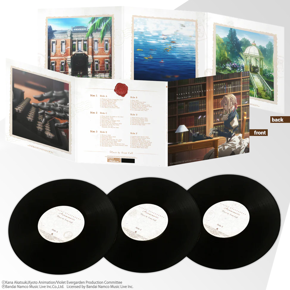 Violet Evergarden (Original Soundtrack) Standard Edition | The Yetee
