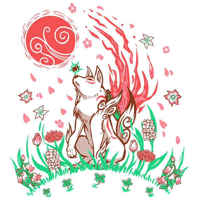 Wolf Blossom Breeze | The Yetee