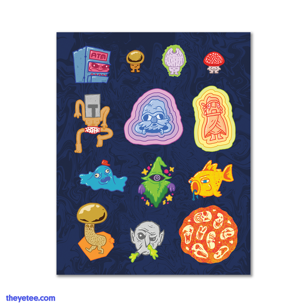 Friendly Faces | The Yetee