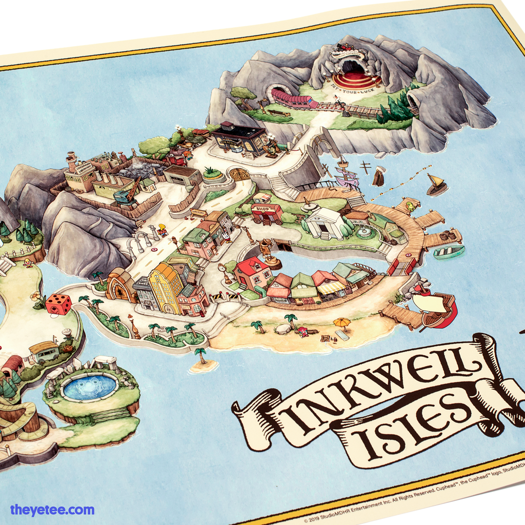 Inkwell Map | The Yetee
