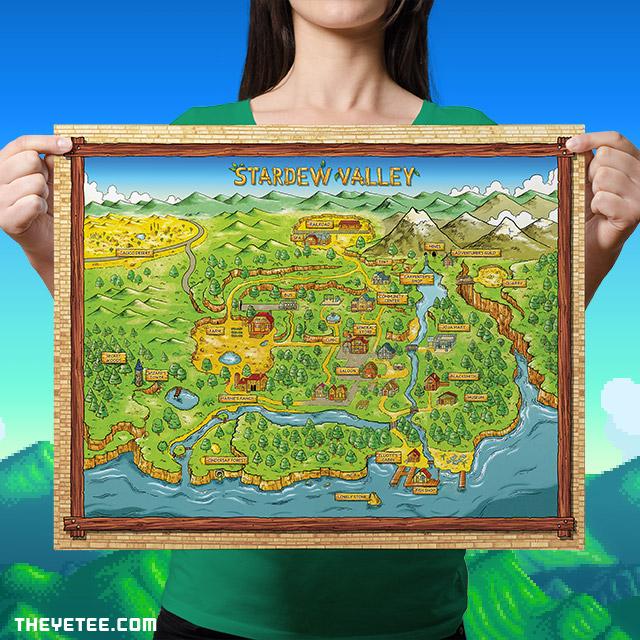 Stardew Valley Map | The Yetee
