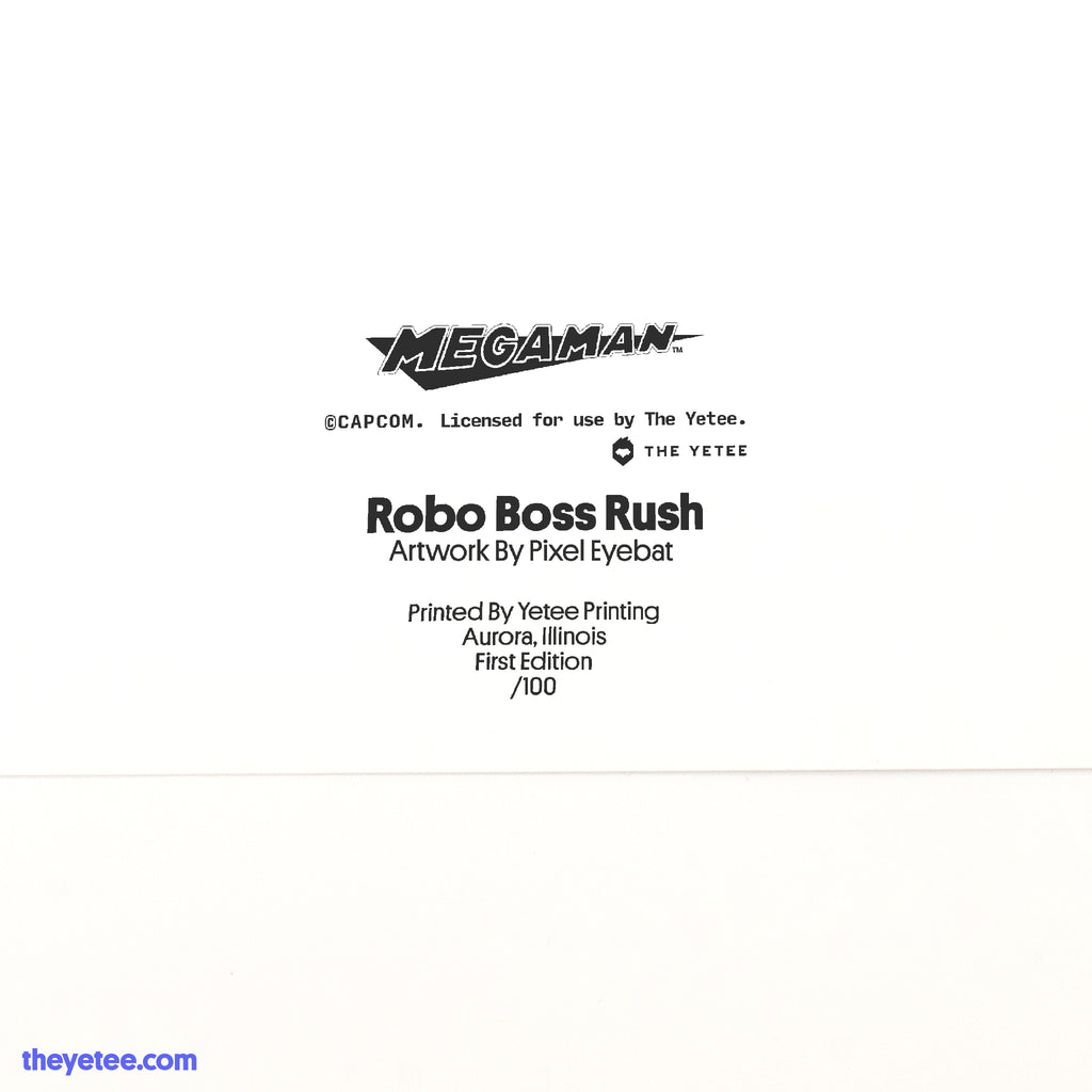Robo Boss Rush | The Yetee