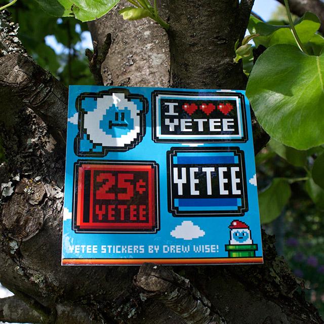 Super Yetee Land Stickers | The Yetee