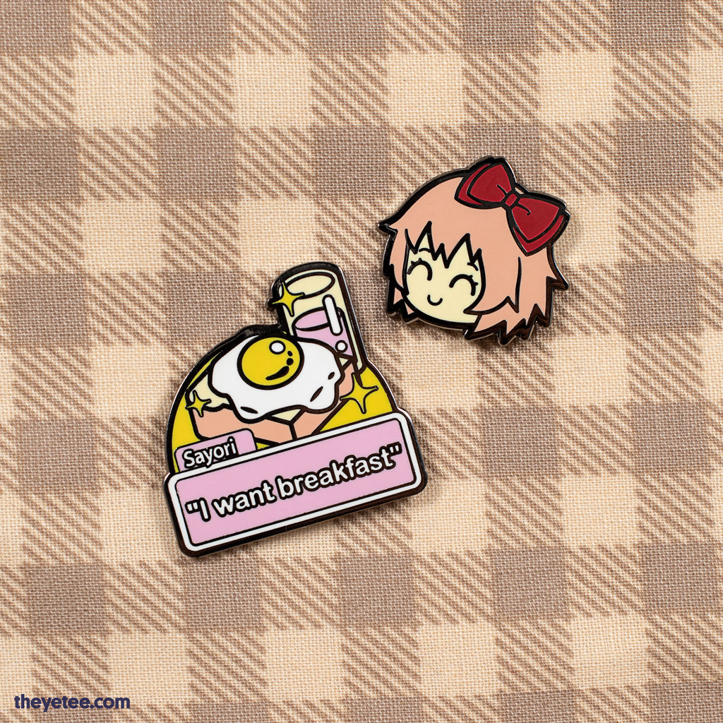 Sayori Pin Set | The Yetee